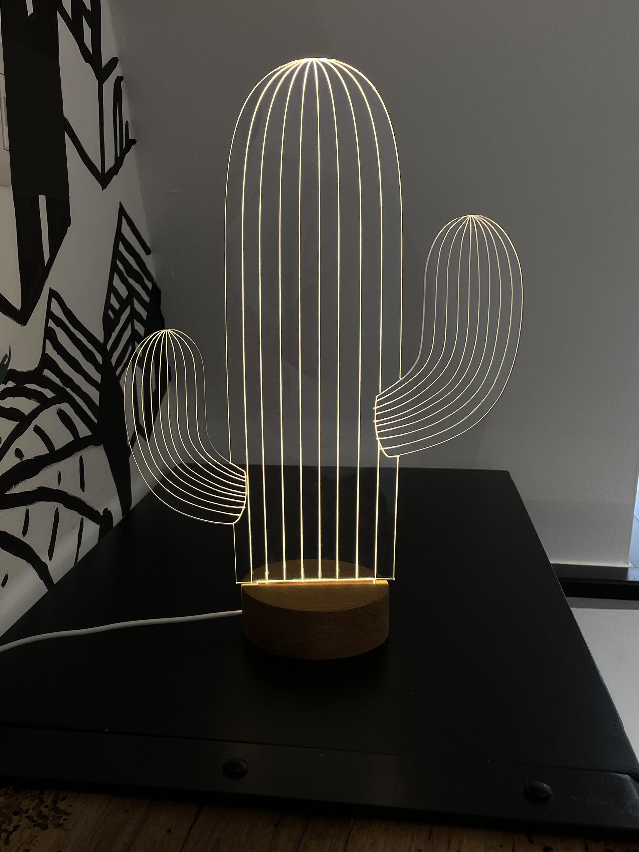Led Lamp - CACTUS – Decowood Map